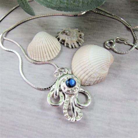 Ocean Inspired Necklace Rolling Waves With Azu Folksy