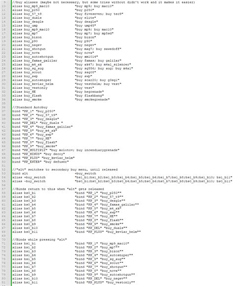 My Cs2 Buy Script Its Probably Overkill And Using The New Per Slot Buy Command Would Have