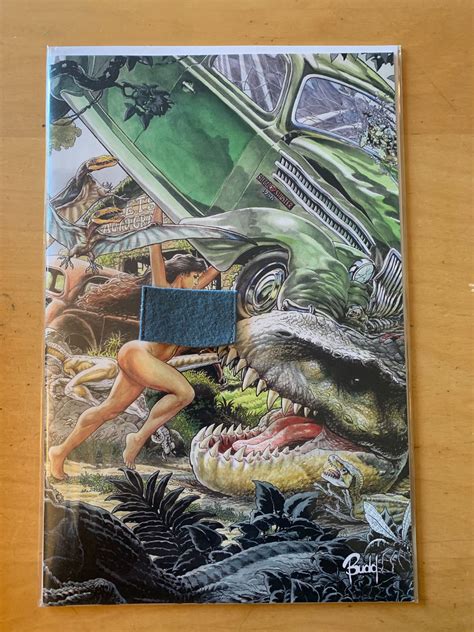 Cavewoman Riptide Budd Root Risque Cover E Limited To 450 With Coa