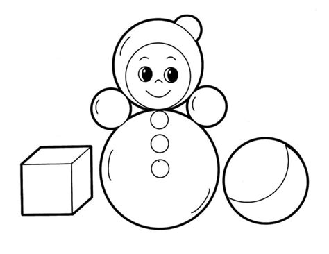 Tô Màu Con Lật Đật Tranh Tô Màu Cho Bé