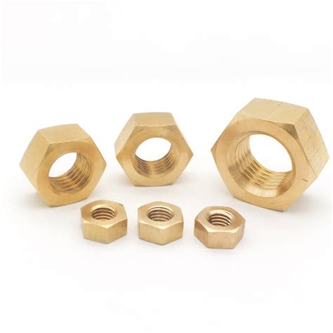 Brass Copper Hex Nuts Din934 Bolts Nuts Screws Fasteners Manufacturer
