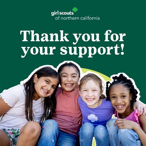 Thank You For Supporting Girl Scouts Of Northern California 💚 Your