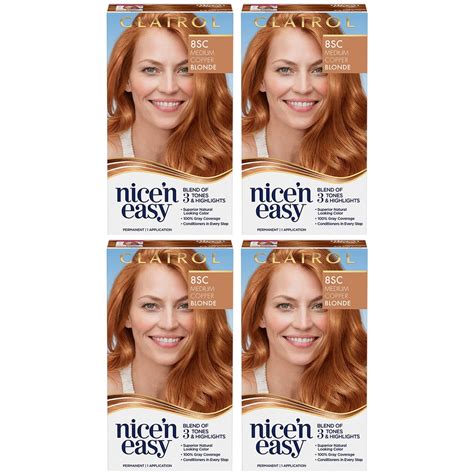 Medium Copper Blonde Hair Color