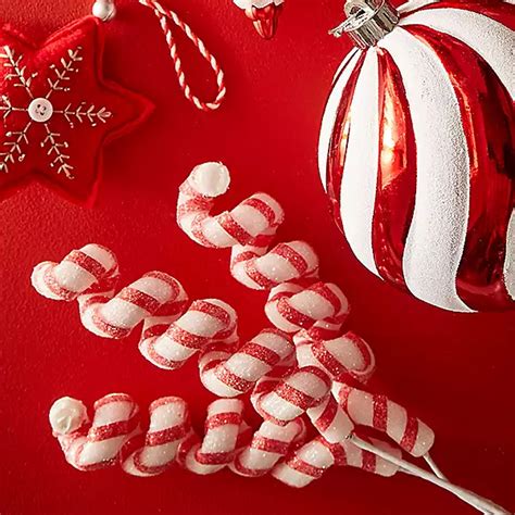Candy Cane Spiral Assorted Candy Cane Lollipop Pick Red And White