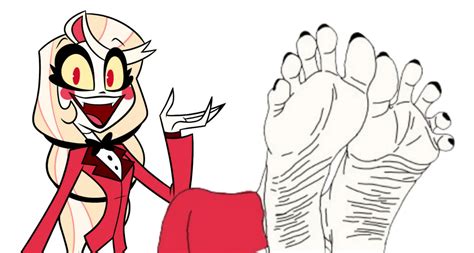 Charlie Morningstar From Hazbin Hotel Feet By Sierratherobloxfan On