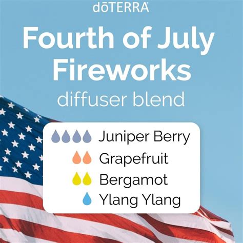 Fireworks Diffuser Blend Doterra Diffuser Blends Diffuser Blends