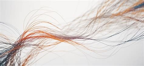 Premium Photo Synaptic Threads Abstract Fibers Neural Networks Background