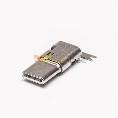 Type C Straight Usb Connector With Shell