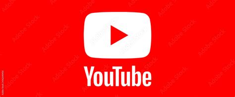 Youtube Vector Youtube Logo Youtube Background Youtube Vector Illustration เวกเตอร์สต็อก