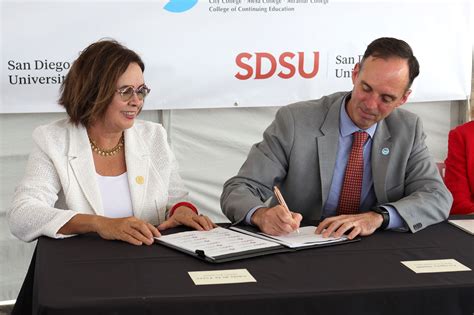 Sdccd And Sdsu Partner To Boost Transfers Construct Shared Facility