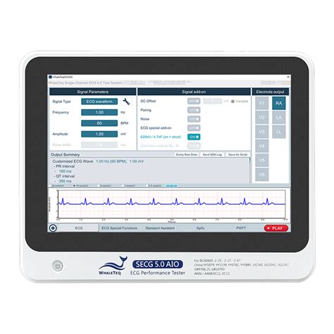 Secg 50 Aio｜multi Vital Sign Simulator