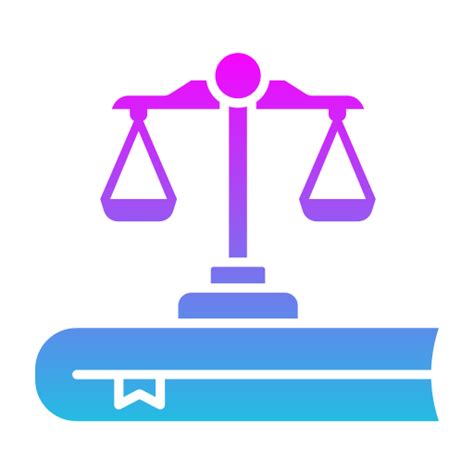 Law Generic Gradient Fill Icon Law Generic Gradient Fill Icon