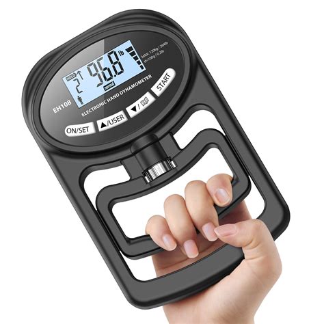 Hand Dynamometer Grip Strength Trainer Electronic Hand Grip Strength Hichor