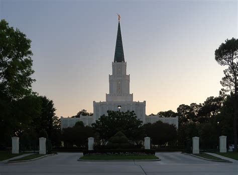 Houston Texas Temple Photograph Gallery