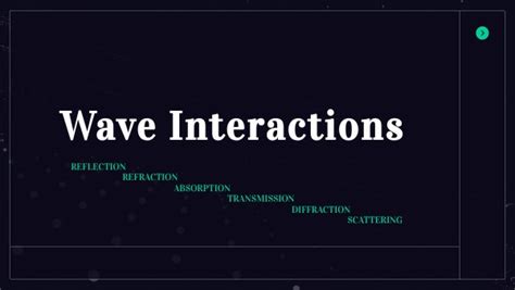 Wave Interactions