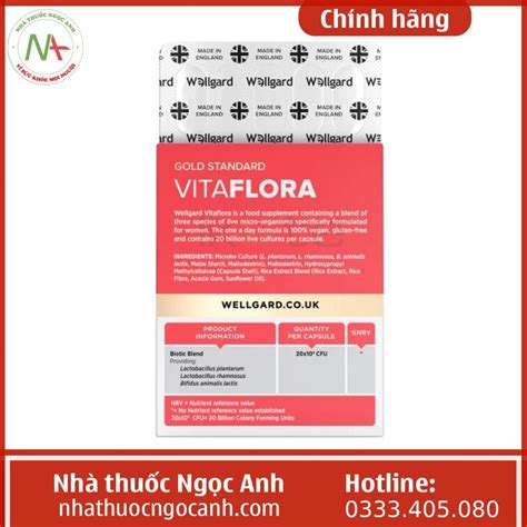 Thuốc Vitaflora Uống Lúc Nào Có Tốt Không Giá Bao Nhiêu Mua ở đâu
