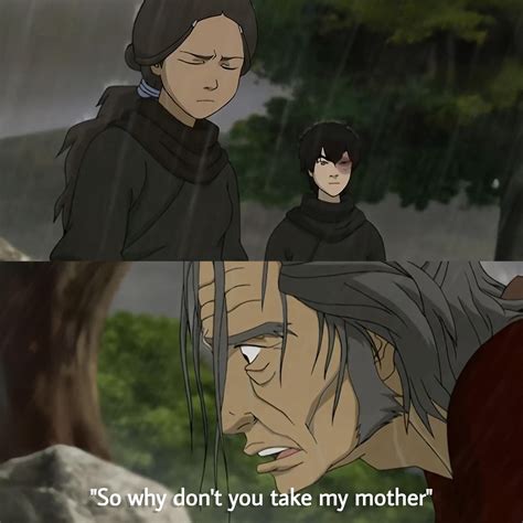 Yon Rha Offering His Mothers Life When Both Katara And Zukos Mothers Sacrificed Their Own