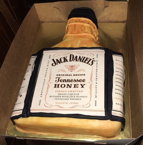 Jack Daniels Tennessee Honey Birthday Cake