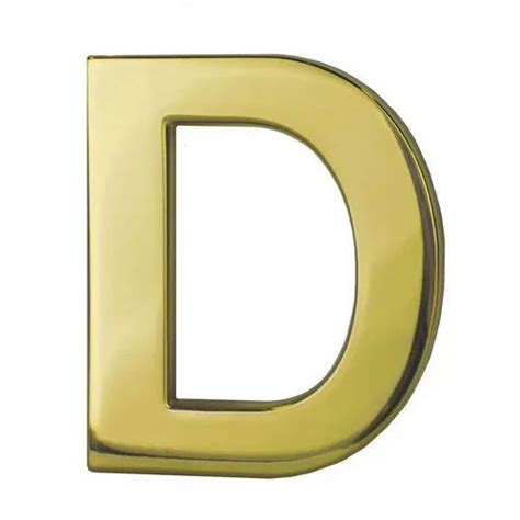 Golden Glossy Brass Letter For Promotion At Rs 95inch In Secunderabad