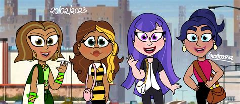 Grown Up Girls By Gigi Sonicandgumball On Deviantart