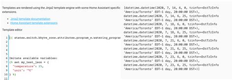 Sensor Templates And Arrays Of Values Configuration Home Assistant Community