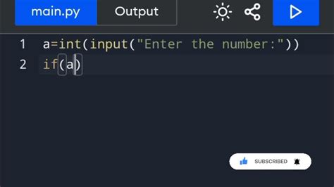 Odd Number Even Number Using Python🖥️ Youtube