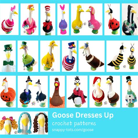 Printable Goose Clothes Patterns Gerald Printable