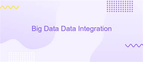 Big Data Data Integration Apix Drive