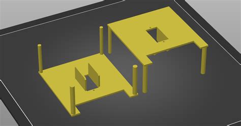 Bitbot Servo Holder For Bitbot Xl Frame 20 By Thomas Olsen Download Free Stl Model