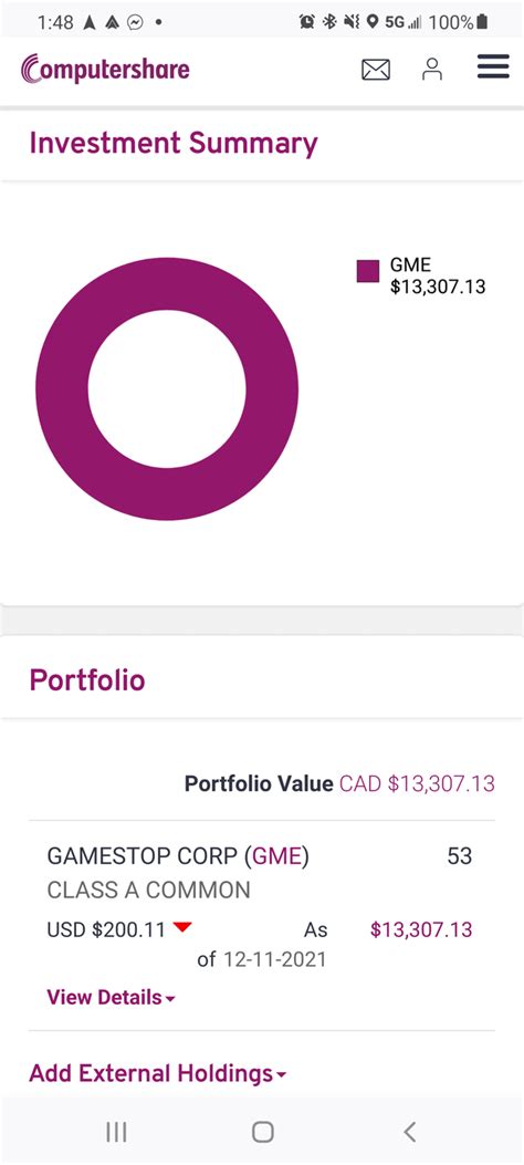 Finally Have Fully Drsd My 53 Shares Buying With The Computershare