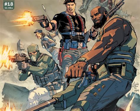Skybound Preview Gi Joe 18 First Appearance Of Roadblock • Aipt