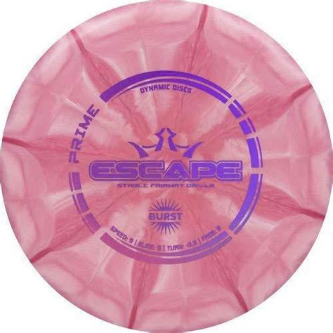 Dynamic Discs Prime Burst Escape Fairway Driver Golf Disc Colors May