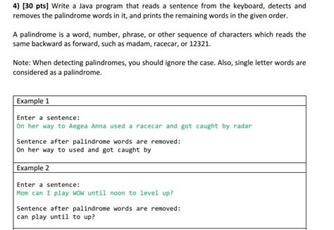 Solved 4 30 Pts Write A Java Program That Reads A