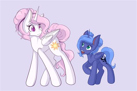 Pictures Of Princess Luna And Celestia