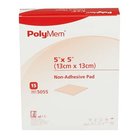 New Polymem Wnd Care 5x5 Foam Dressing Disposables General For Sale