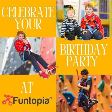 Funtopia 🧗‍♂️ Celebrate Your Party At Funtopia 🧗‍♀️ Looking For The