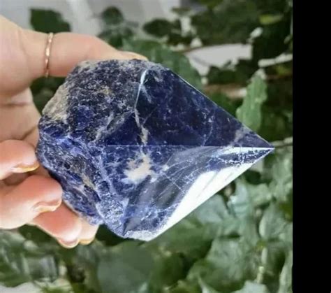 Blue Sodolite Point Rough Crystal For Meditation 30 G At ₹ 1600kg In