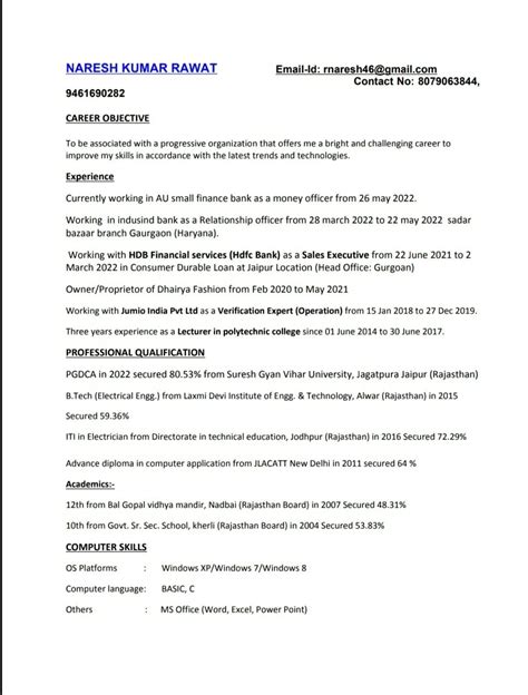 Naresh Rawat On Linkedin Job Banking Hdfc Axis