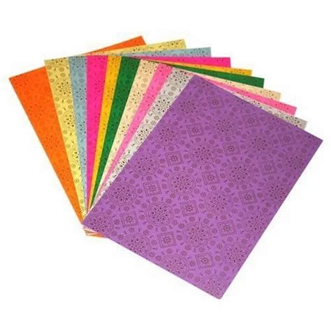 Paper Printed Sheets For Craft Gsm 120 At ₹ 40piece In New Delhi