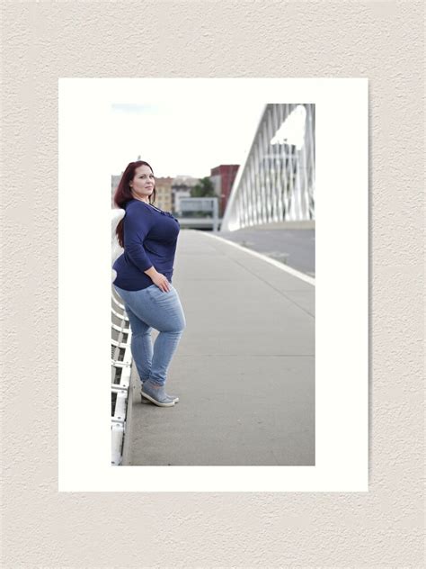 Plus Size Models Busty Bbw Sexy Boobs Art Print For Sale By