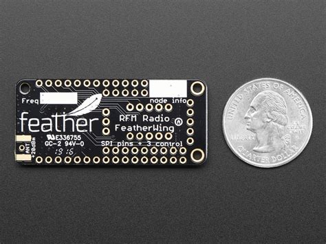 adafruit radio featherwing — rfm69hcw 433mhz — radiofruit raspberry