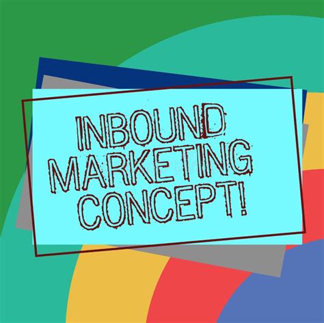 Text Sign Showing Inbound Marketing Concept Conceptual Photo Strategy