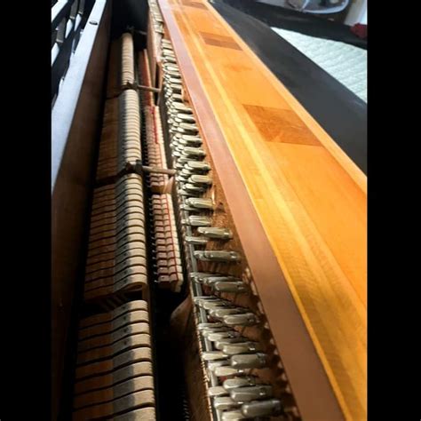 Steinway And Sons Model 100 Upright Piano 39 Ebony Finish A440 Pianos