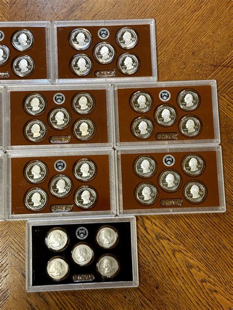 2010 2021 National Parks Quarters Proof Sets By Eagle