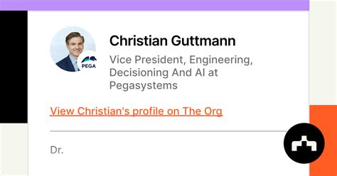 Christian Guttmann Vice President Engineering Decisioning And Ai At