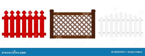 Icono De La Cerca Stock De Ilustración Ilustración De Texturizado