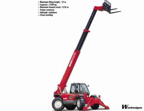 Telehandler Manitou 13 Metre Diesel 37 Tonnes Mt13337 Excoban