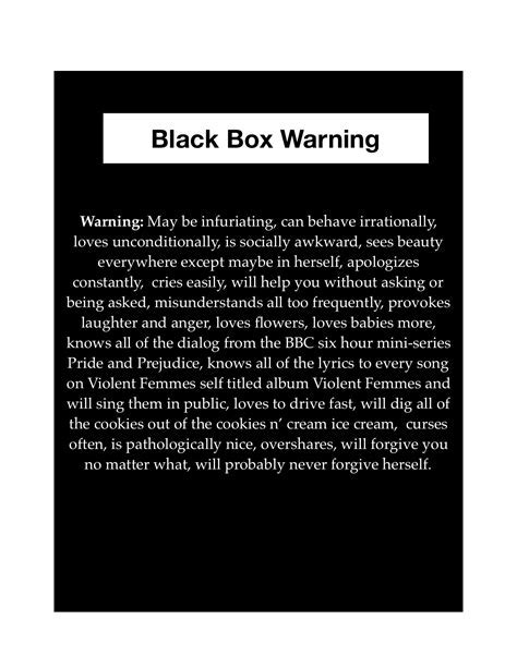 Why Are Toxins Black Box Labeled
