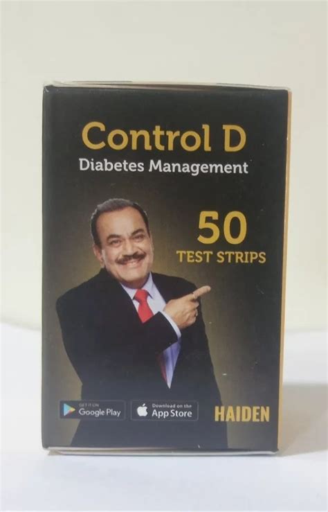 Control D Sugar Test Strip At Best Price In Nagpur By Jai Surgicals