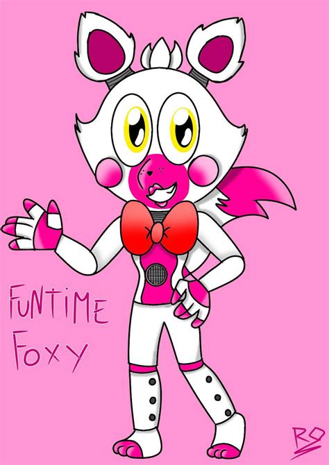 Funtime Foxy Fanart By Rocio Star On Deviantart